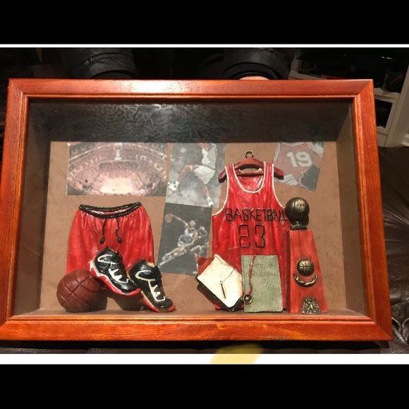 Wall Decor | Basketball Box Display Case Cabinet | Poshmark